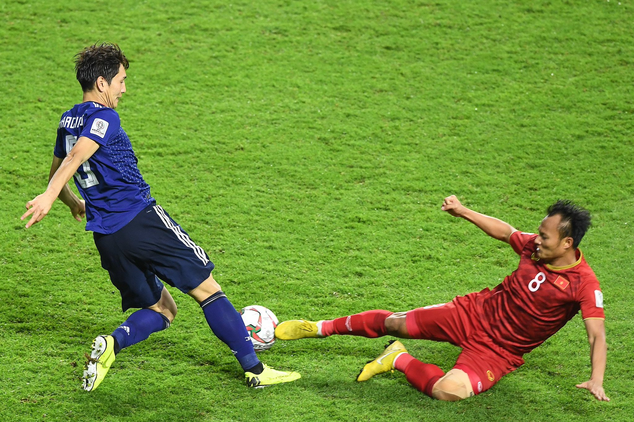 #AsianCup2019 on Twitter: "⏱ FULL-TIME | 🇻🇳 Vietnam 0-1 Japan 🇯🇵 Ritsu Doan's penalty sends @jfa ...