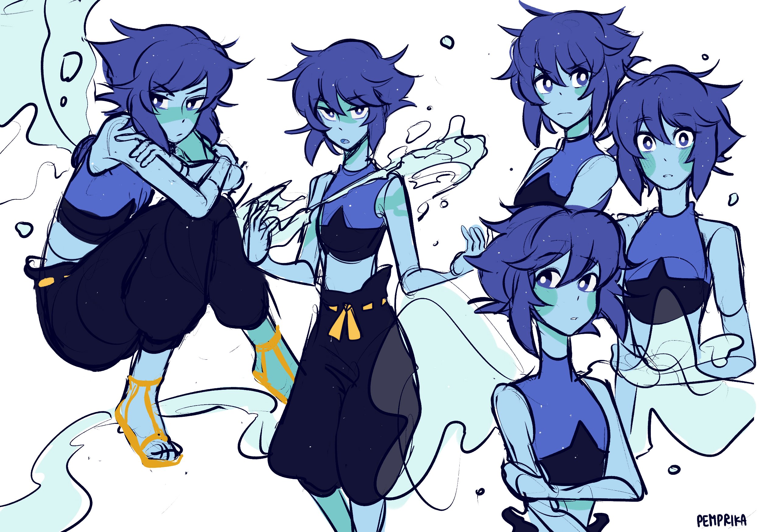 Lapis lazuli outfit store