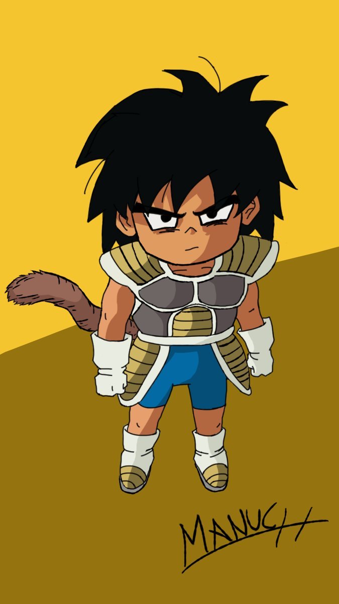 Kid Broly Drawing