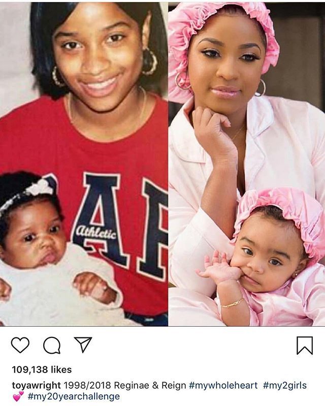 Toya Wright New Baby