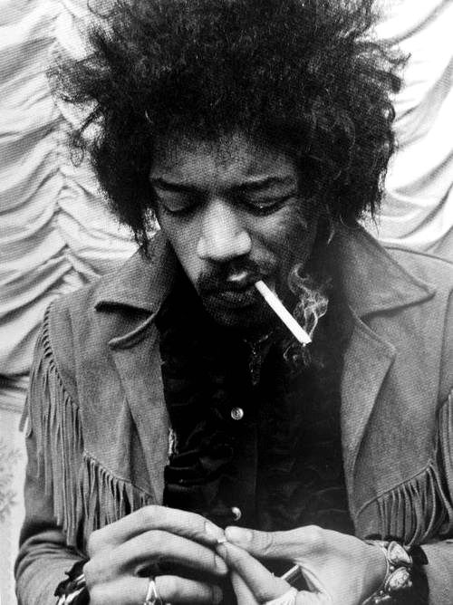 Jimi Hendrix Smoking Weed Wallpaper