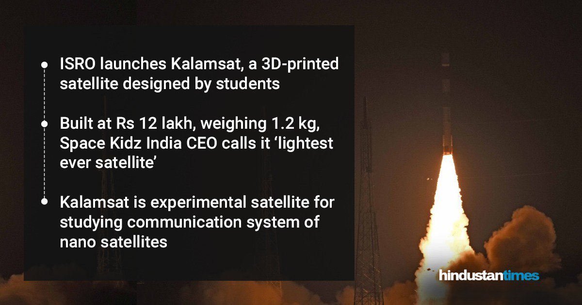India successfully launched Microsat-R, a military satellite on board ...