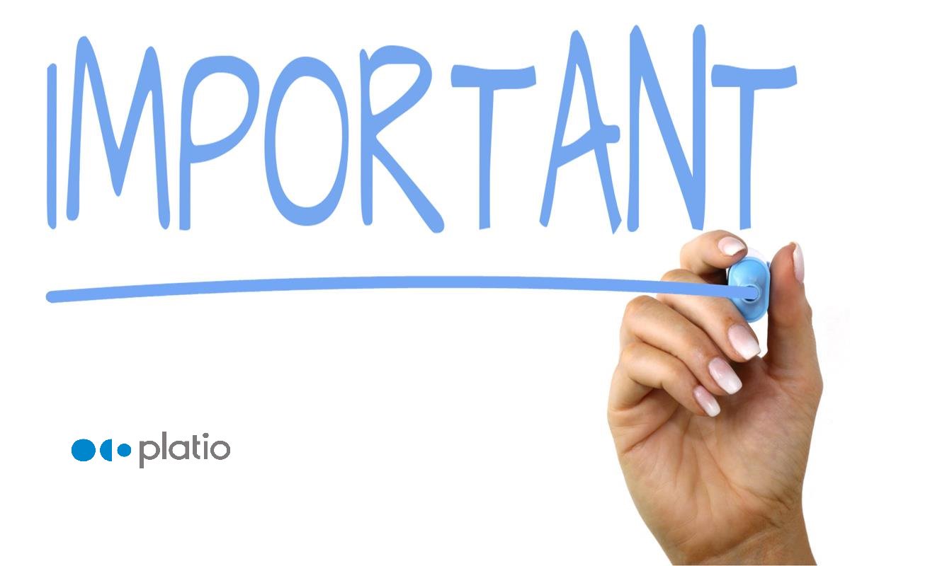 Platio on Twitter: "Dear Followers! There is an important announcement that we would like to ...