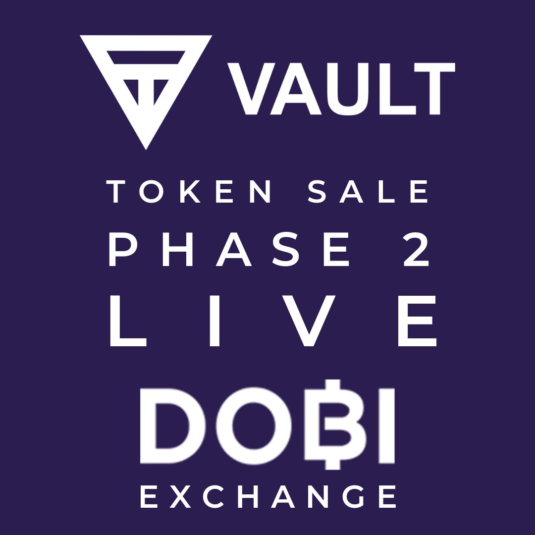 TheVault_Foundation on Twitter: "We've successfully sold out US$5 million worth of VSS Tokens ...