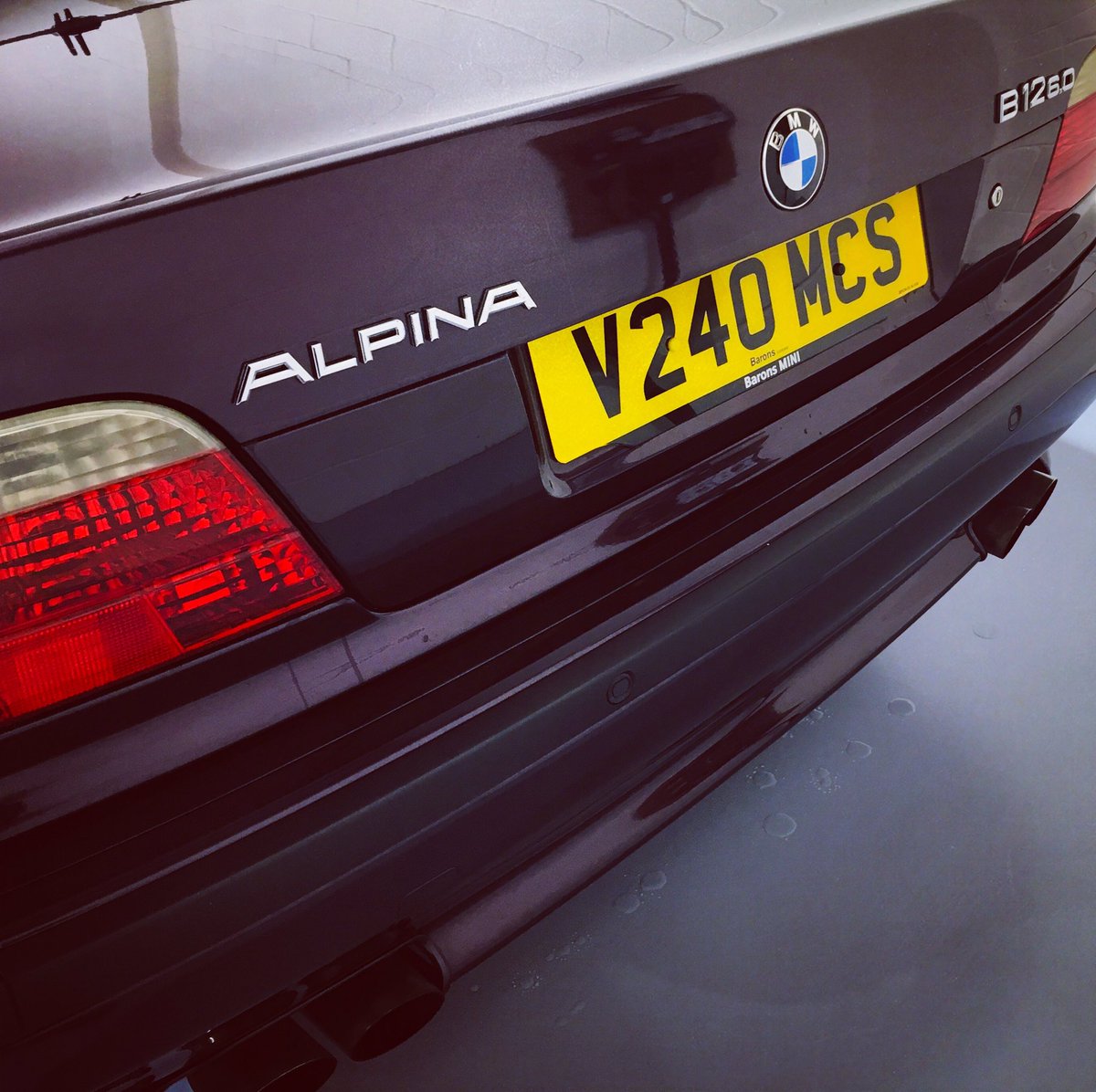 The Classic Car Collector on Twitter: "BMW Alpina B12 6.0 e38 RHD 1 of 7 Images & video coming ...