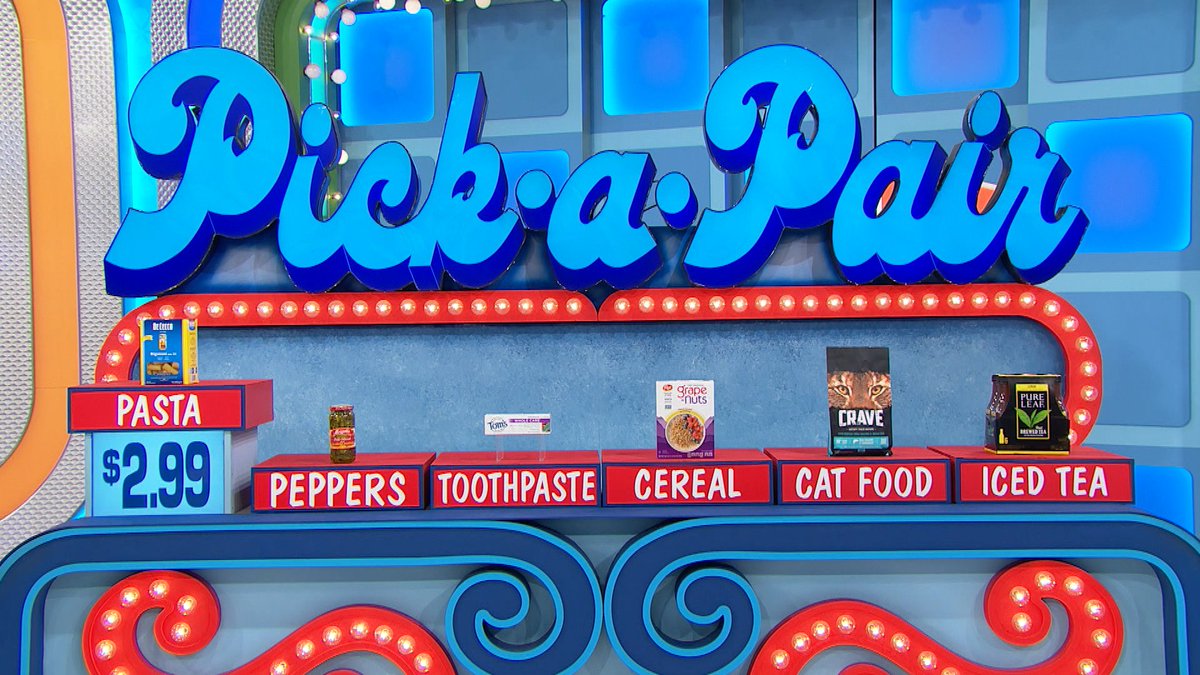 The Price Is Right on Twitter: "Try your hand at Pick-A-Pair!! What ...