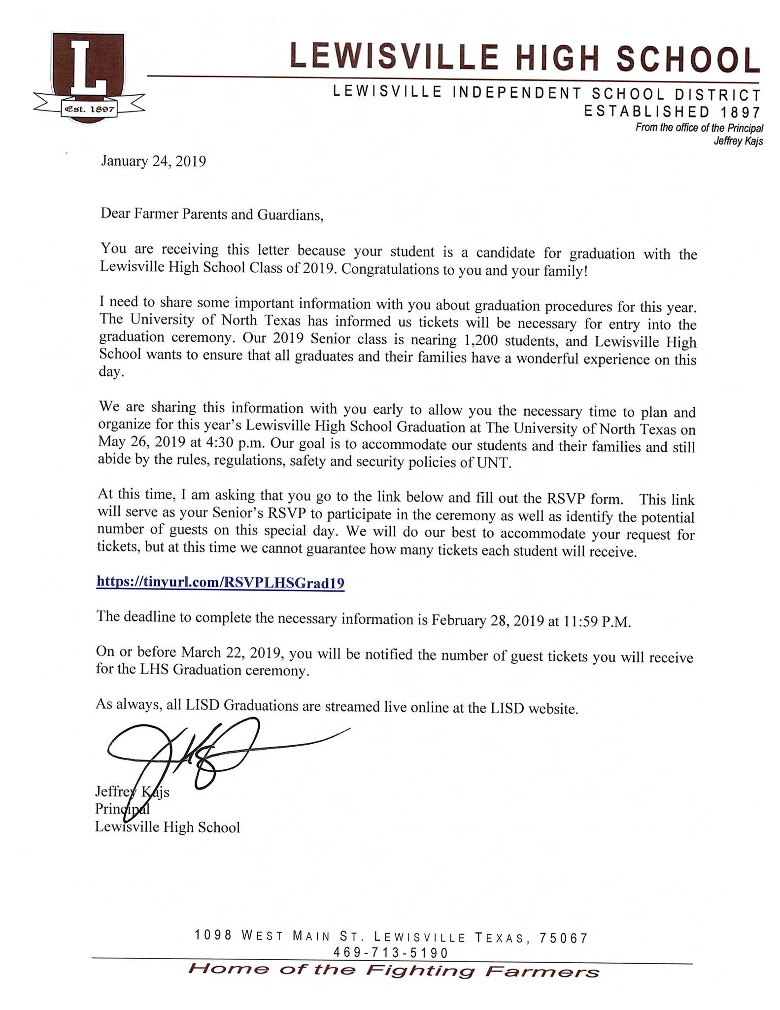 Graduation Letters To Parents Templates