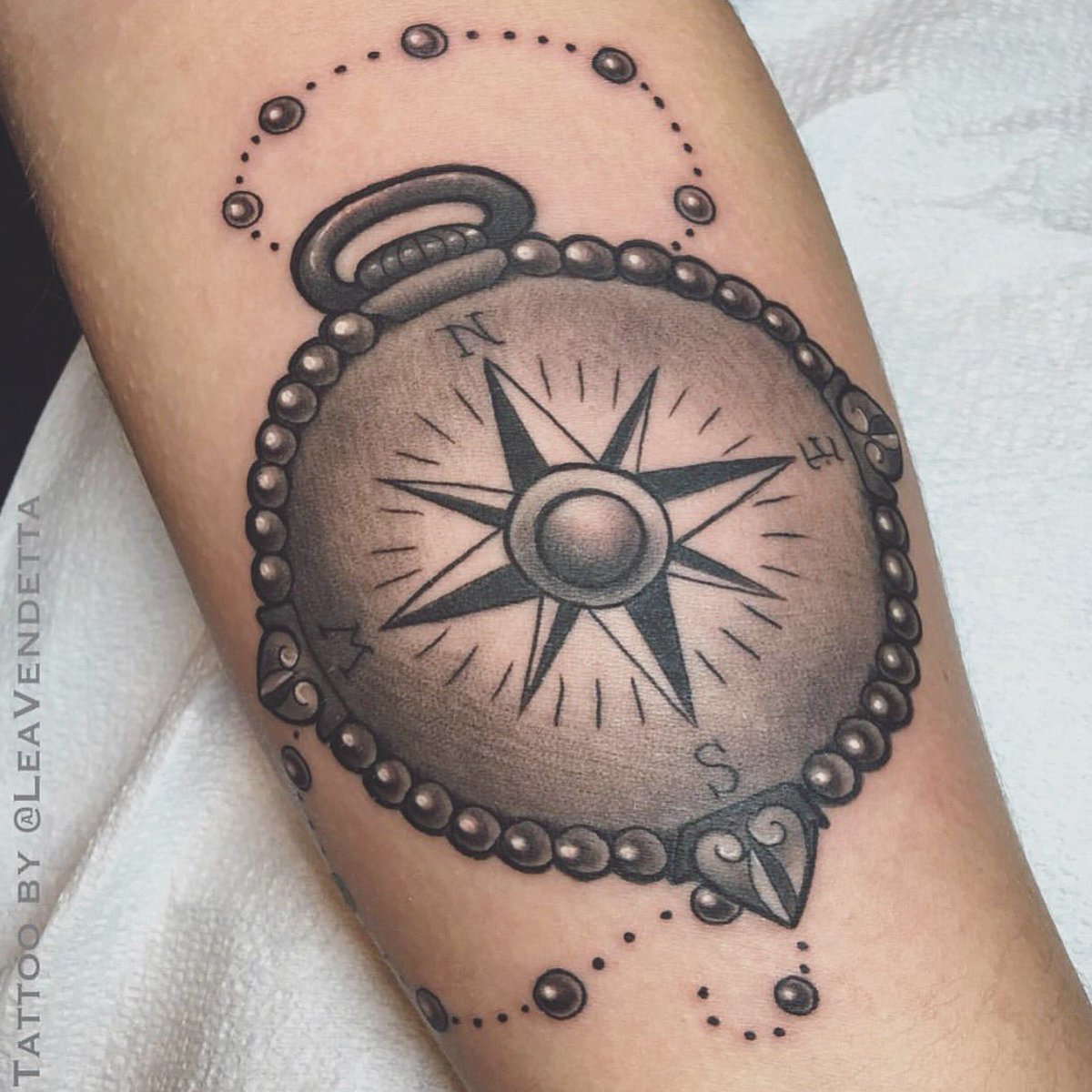 Pocket Compass Tattoos