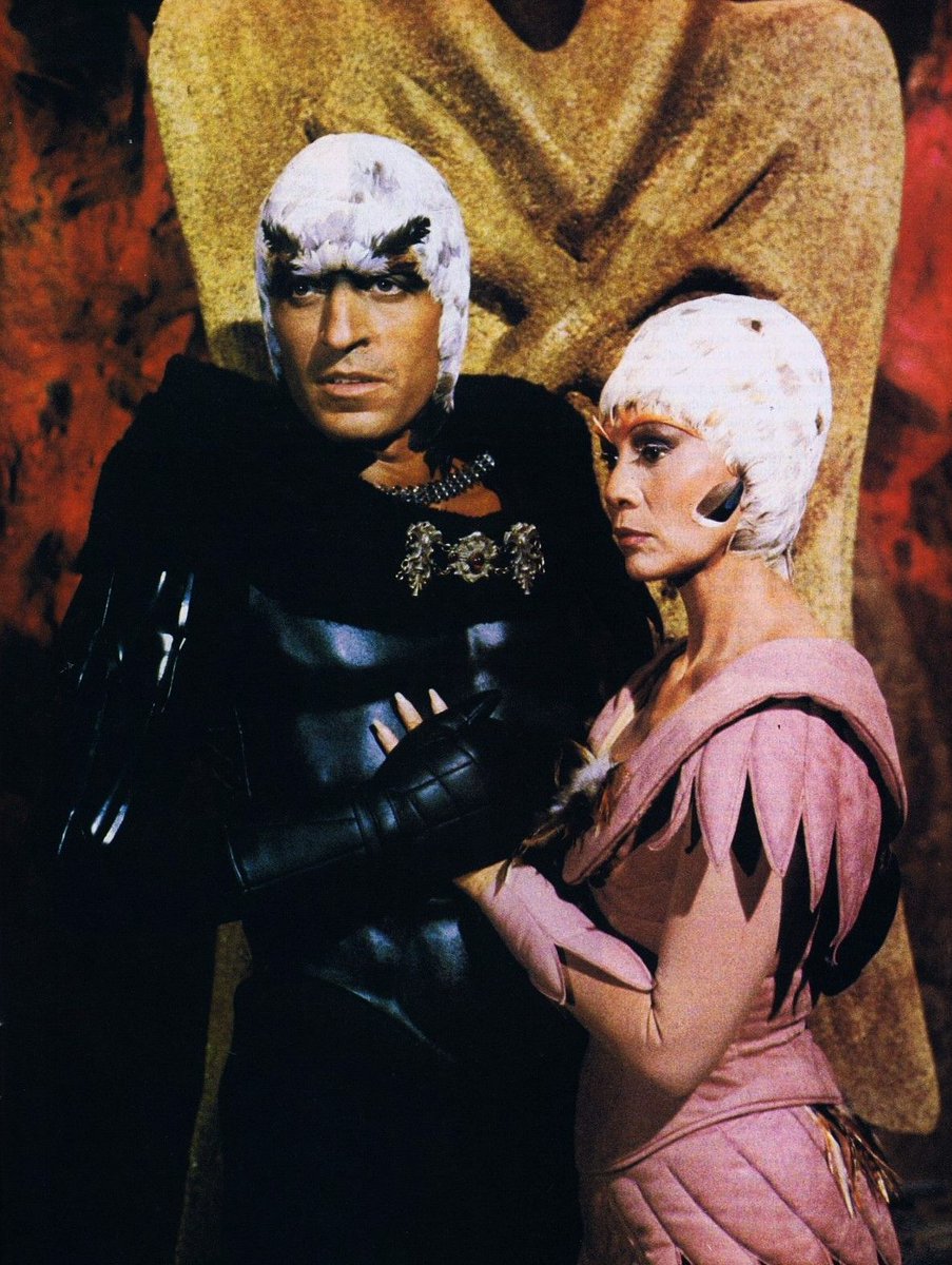 Thom Christopher as Hawk and Barbara Luna as Koori - Buck Rogers in the ...