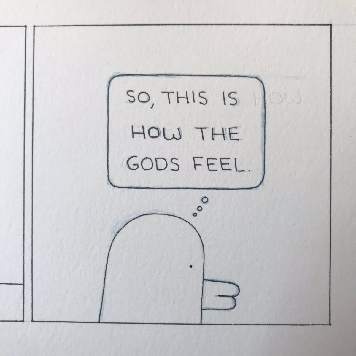 「mfw i know how the gods feel 」|poorly drawn linesの漫画
