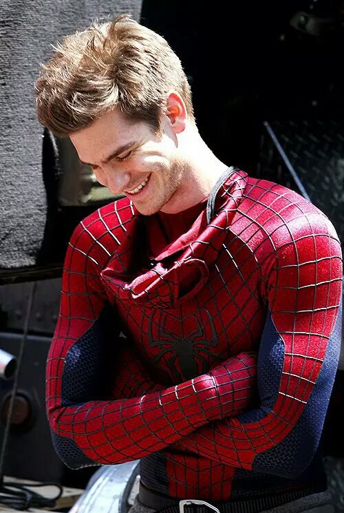 Andrew Garfield Smile Spiderman