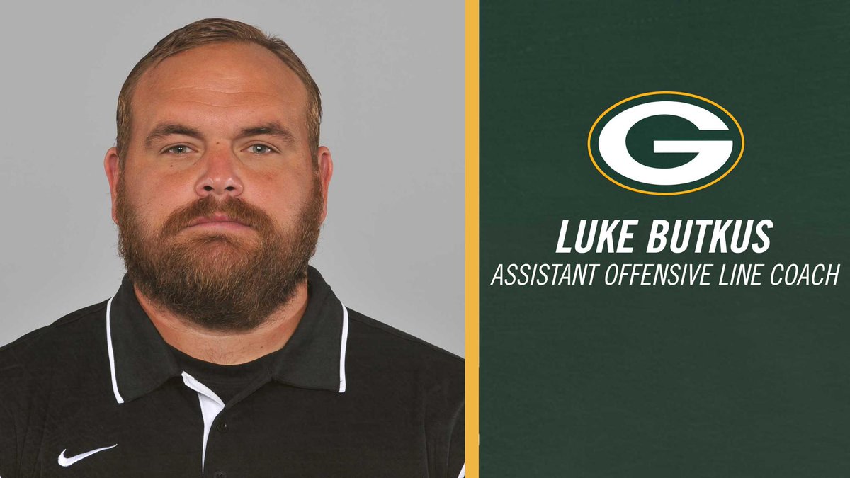The Packers have named Luke Butkus assistant offensive line coach ...
