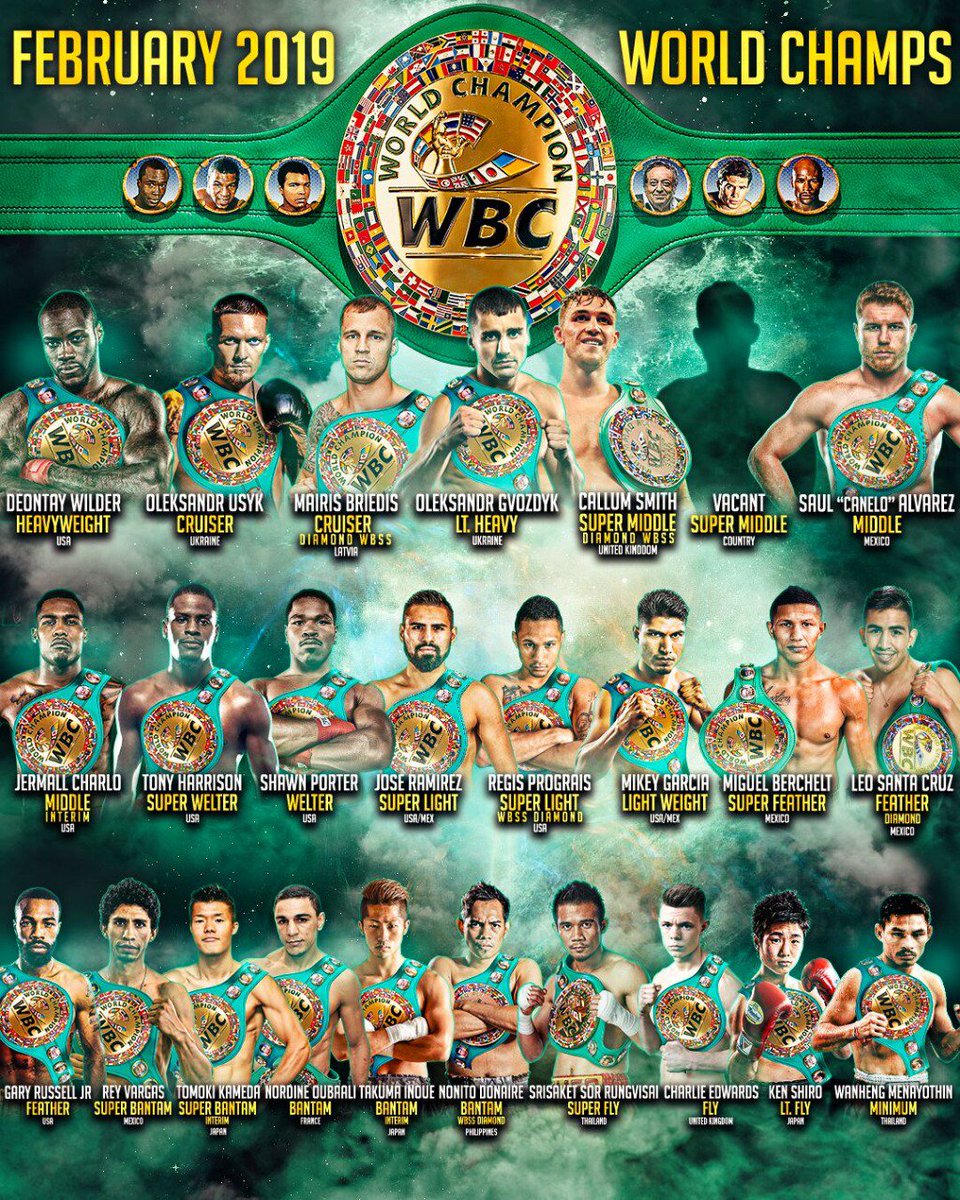 11 best u/wbcboxing images on Pholder | WBC Champions Lineup; February ...