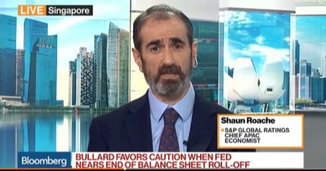 Shaun Roache, chief APAC economist at S&P Global Ratings, talks about U ...