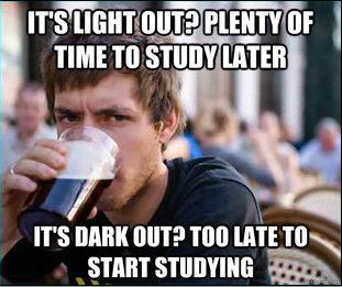 All Night Study Meme College