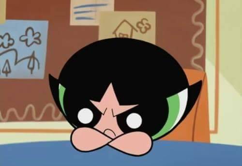 Buttercup Powerpuff Girls Angry