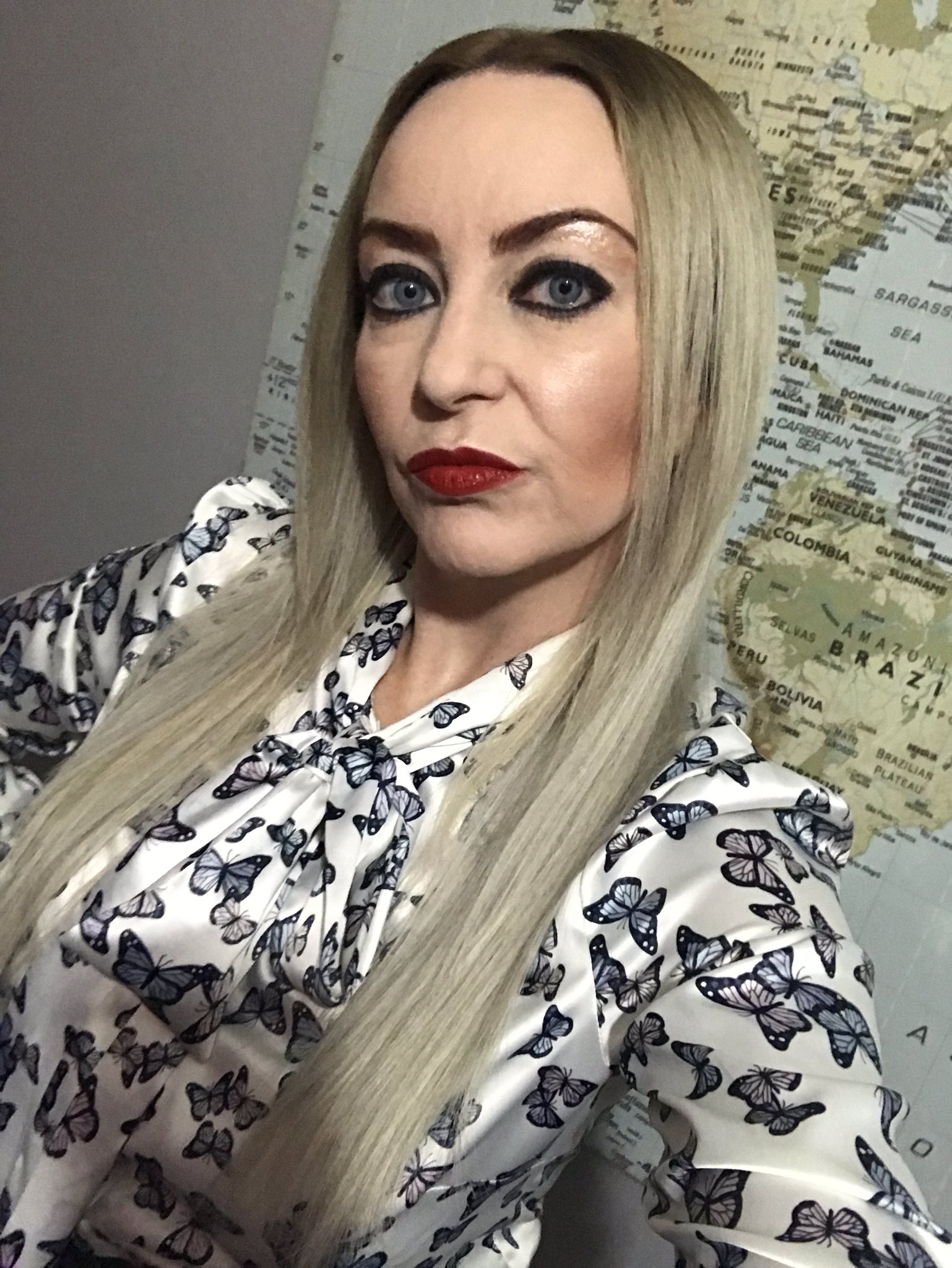 TW Pornstars - Miss Jessica Wood. Twitter. Red lipstick day! And a ...