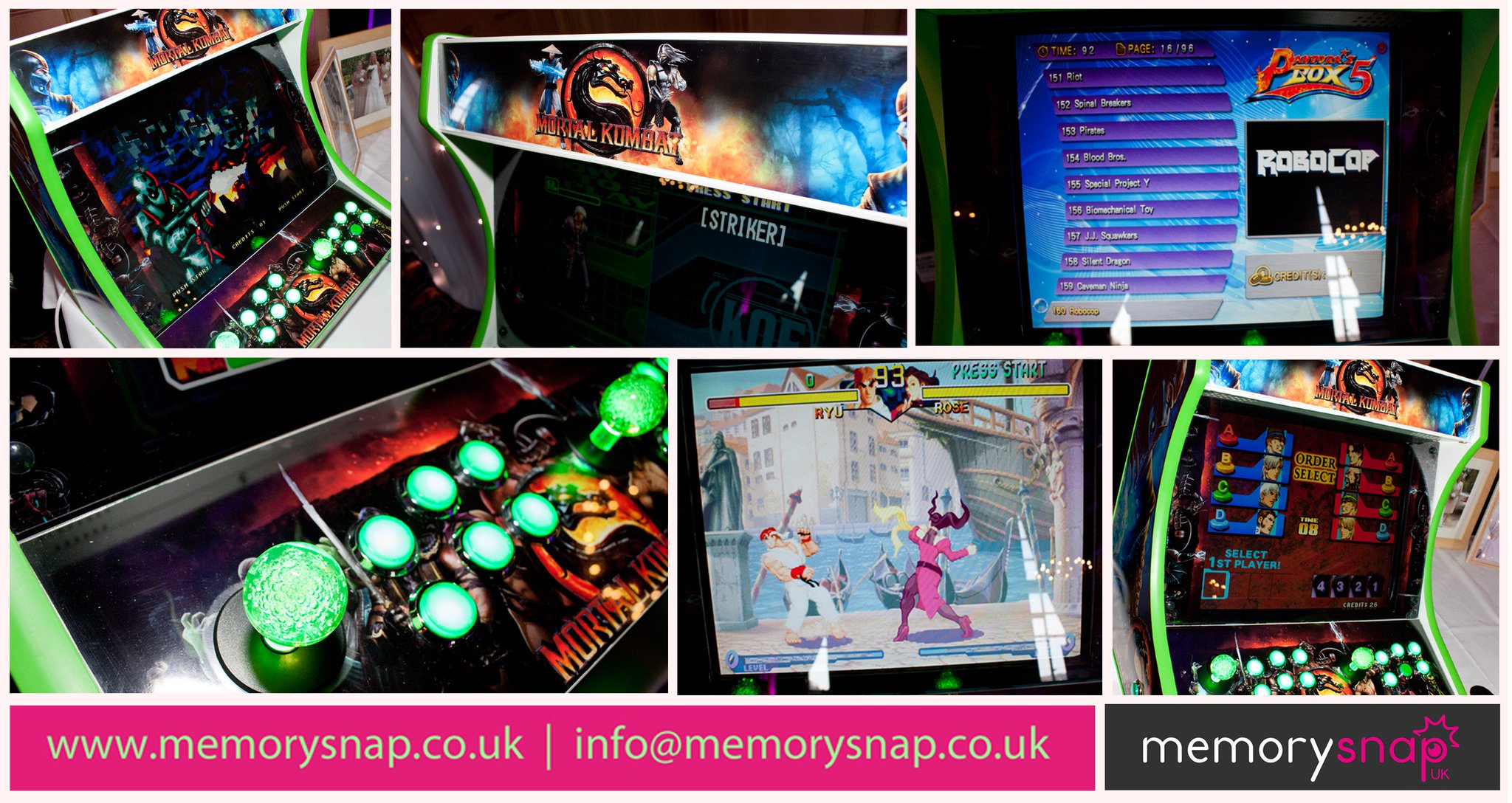 Memory Snap UK on Twitter: "#tabletoparcade #arcade day #hire prices start at £150. #retro # ...