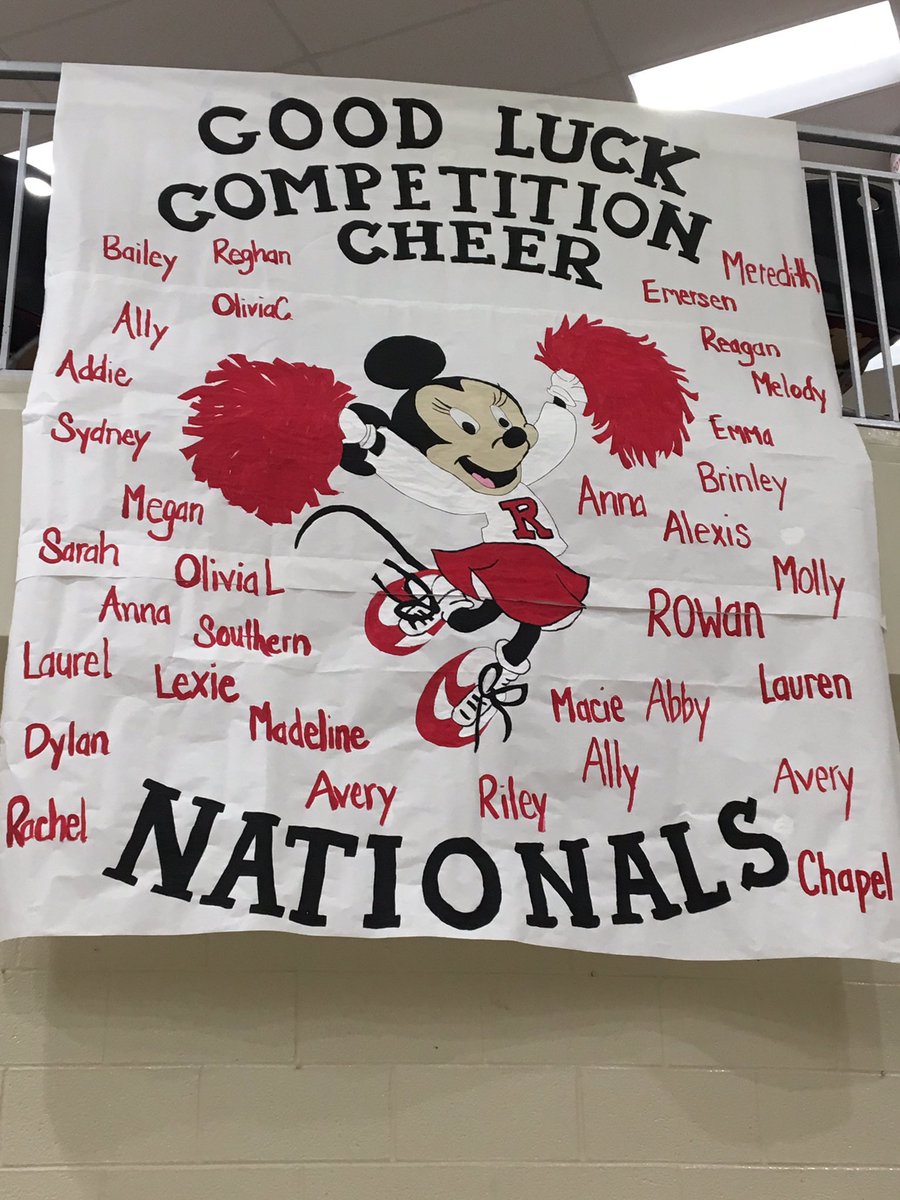 Cheer Competition Poster Ideas