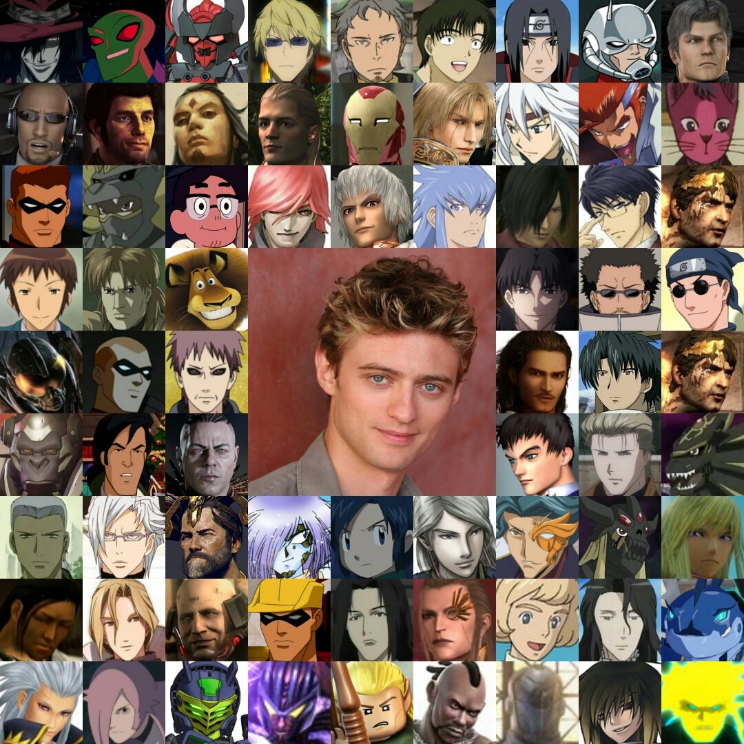 Crispin Freeman Characters