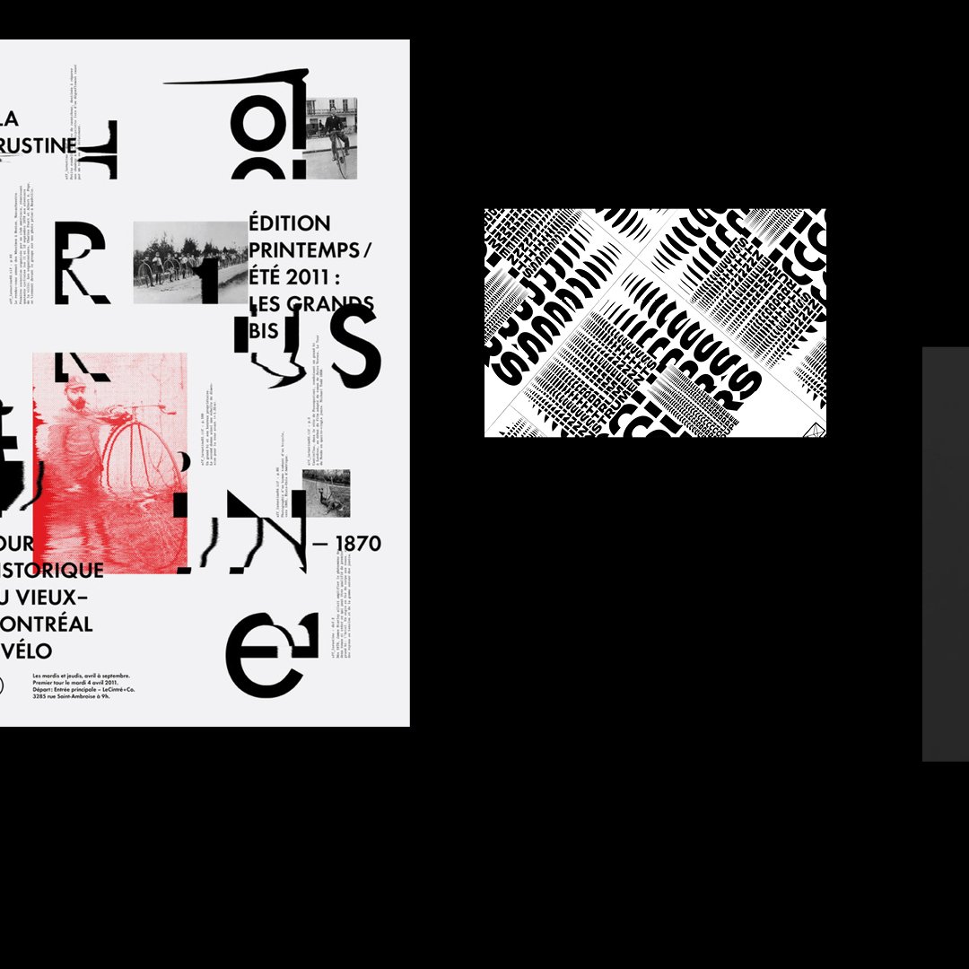 Disruption Typography