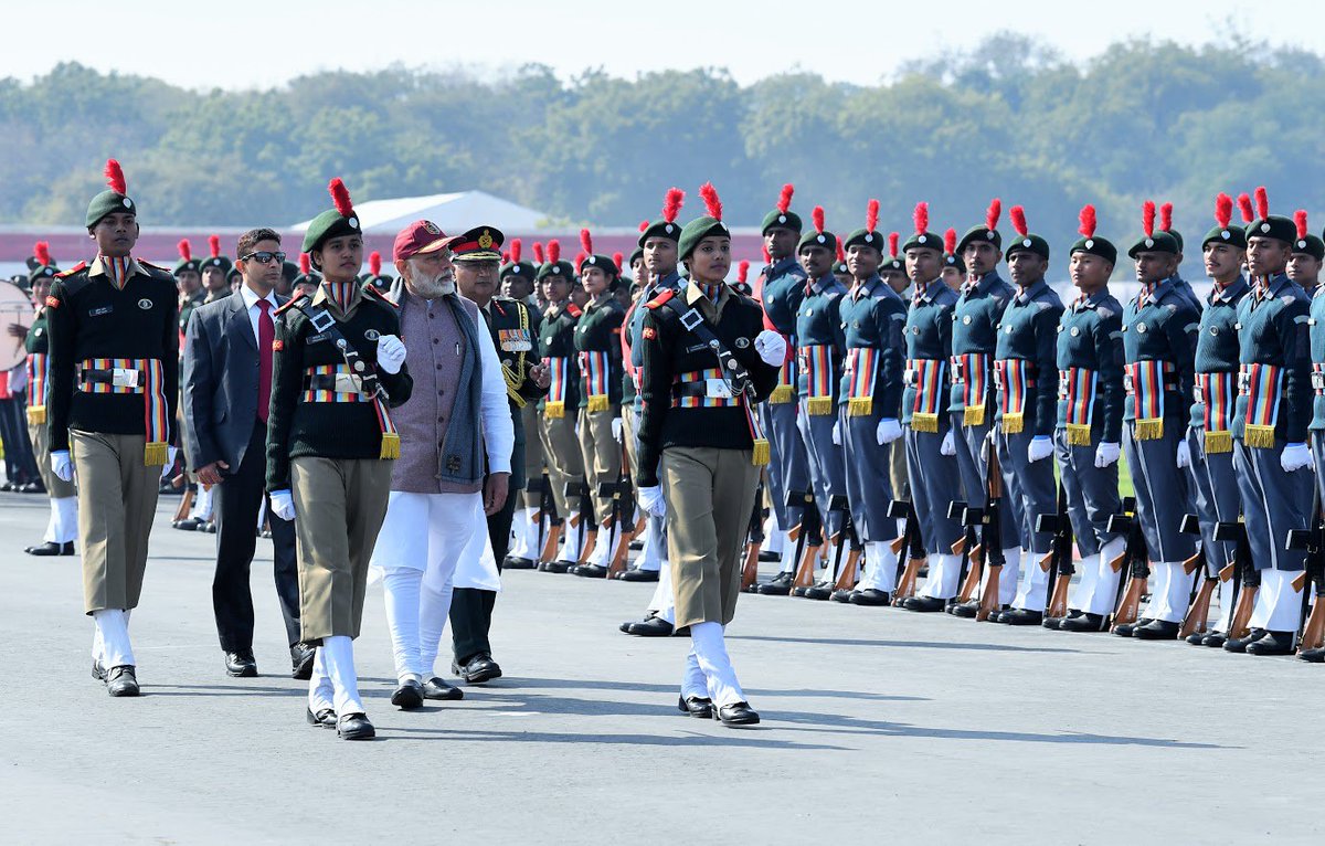 Sharing some pictures from the NCC Rally in Delhi today. I congratulate ...