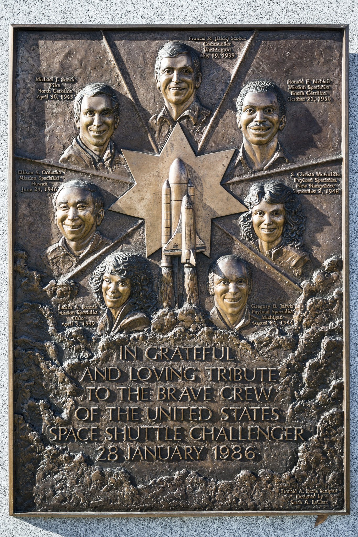 Space Shuttle Challenger Memorial
