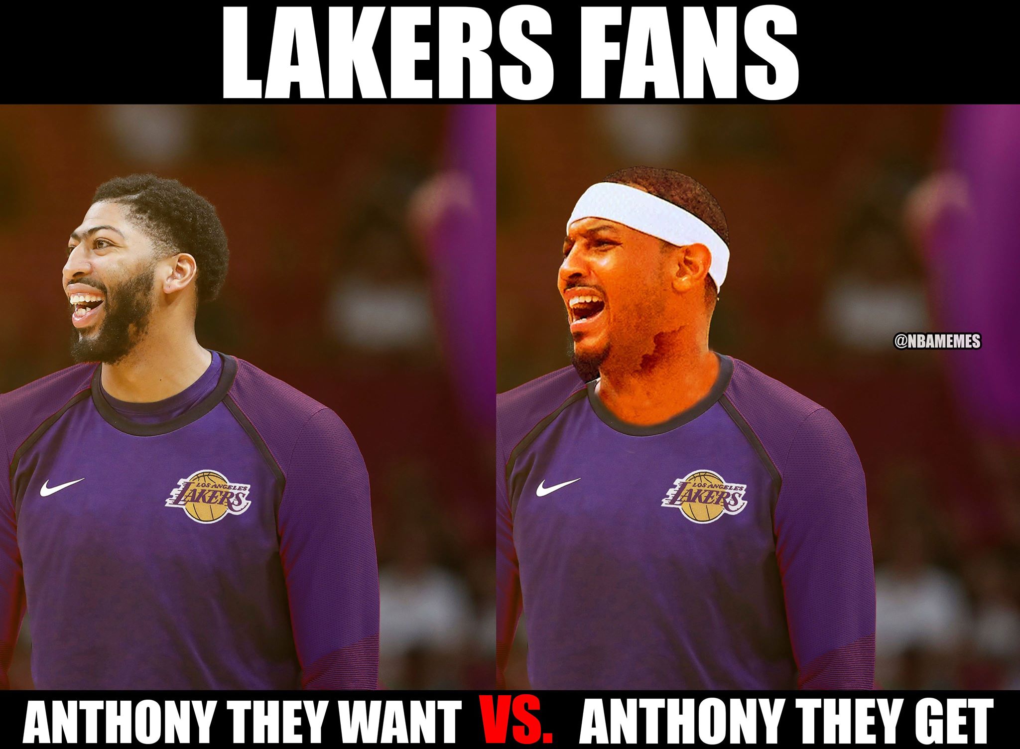 Carmelo Anthony Meme