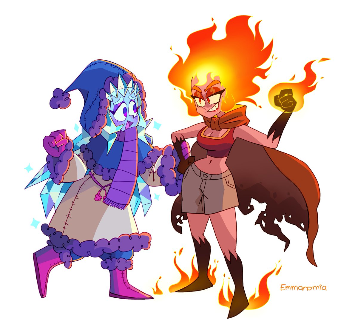 「Commission done for @SailorSealGarri 」|Emmanomia / COMMISSIONS CLOSEDのイラスト