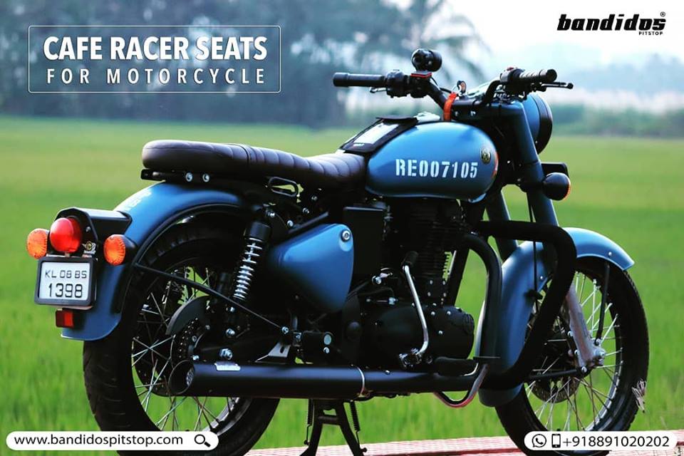 Royal Enfield Classic 350 Cafe Racer Seat | Reviewmotors.co
