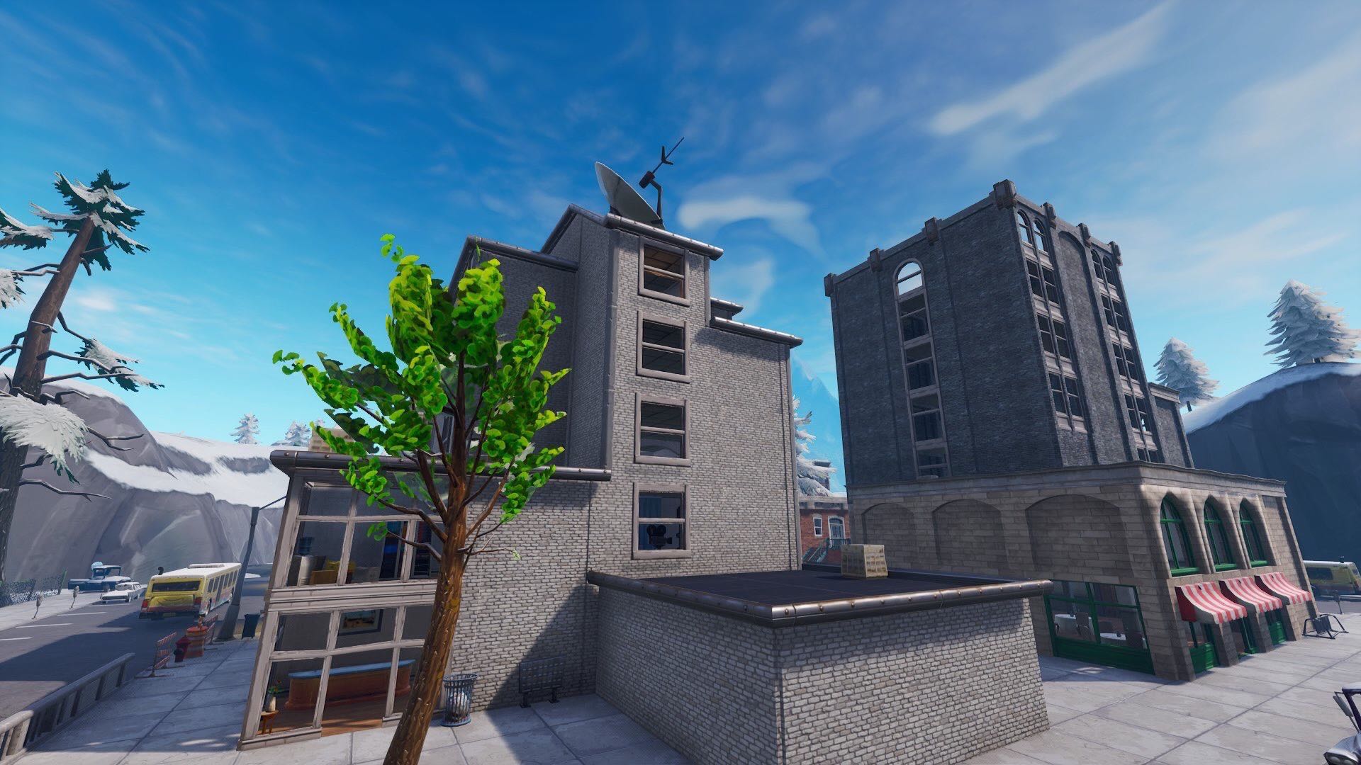 Tilted Building