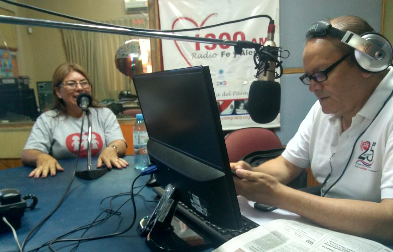 Radio Fe y Alegría Paraguay on Twitter: "Hoy nos visita Irma Samudio, coordinadora pedagógica de ...