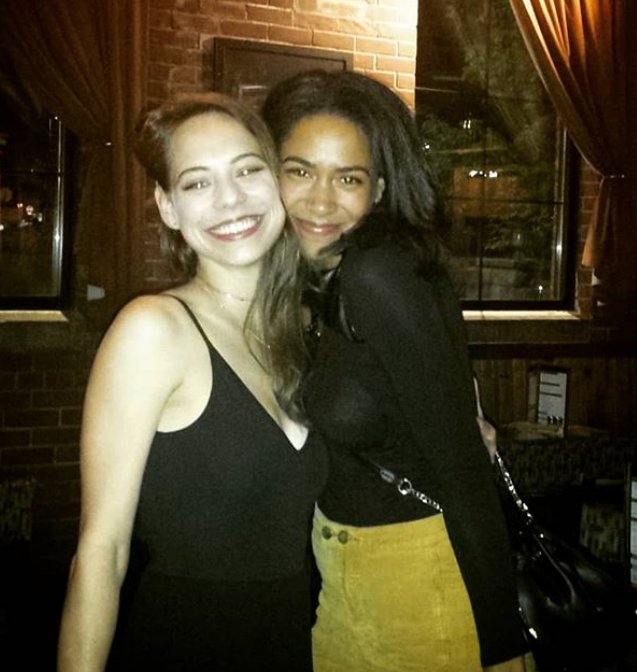 For those who know the book, here's Beth (Marlo Kelly), Addy (Herizen ...