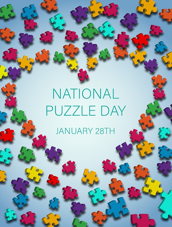 National Puzzle Day January 29