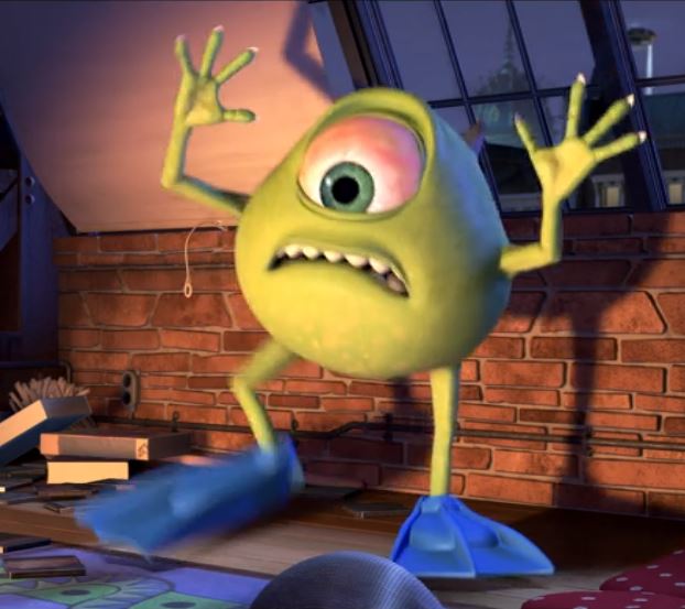 Monsters Inc Mike Wazowski Eye