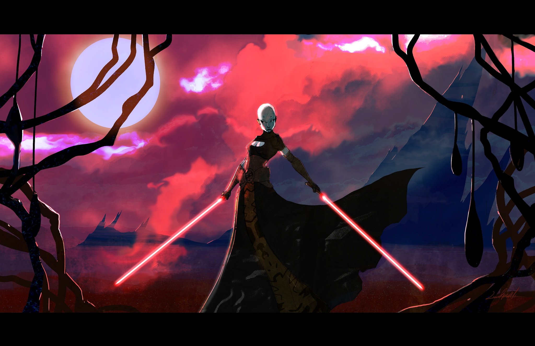 Asajj Ventress Wallpaper