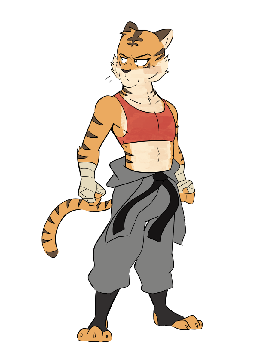 「Cheetah Boxer! ?? Starting the new year 」|Andy Ayalaのイラスト