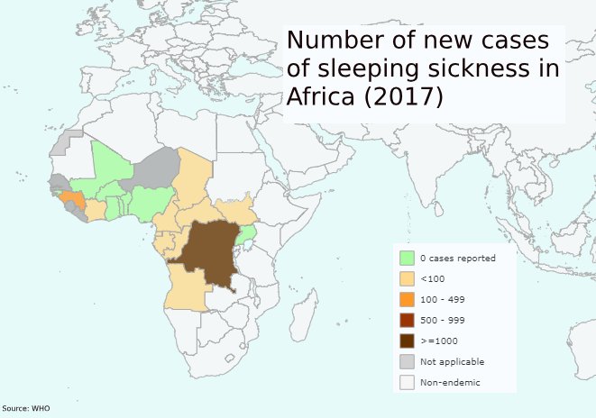 Sleeping Sickness Map