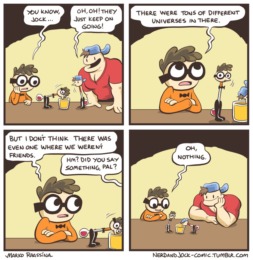 「Nerd and Jock Ep 39, last part of that "Nerd is sick" arc I 」Marko ...