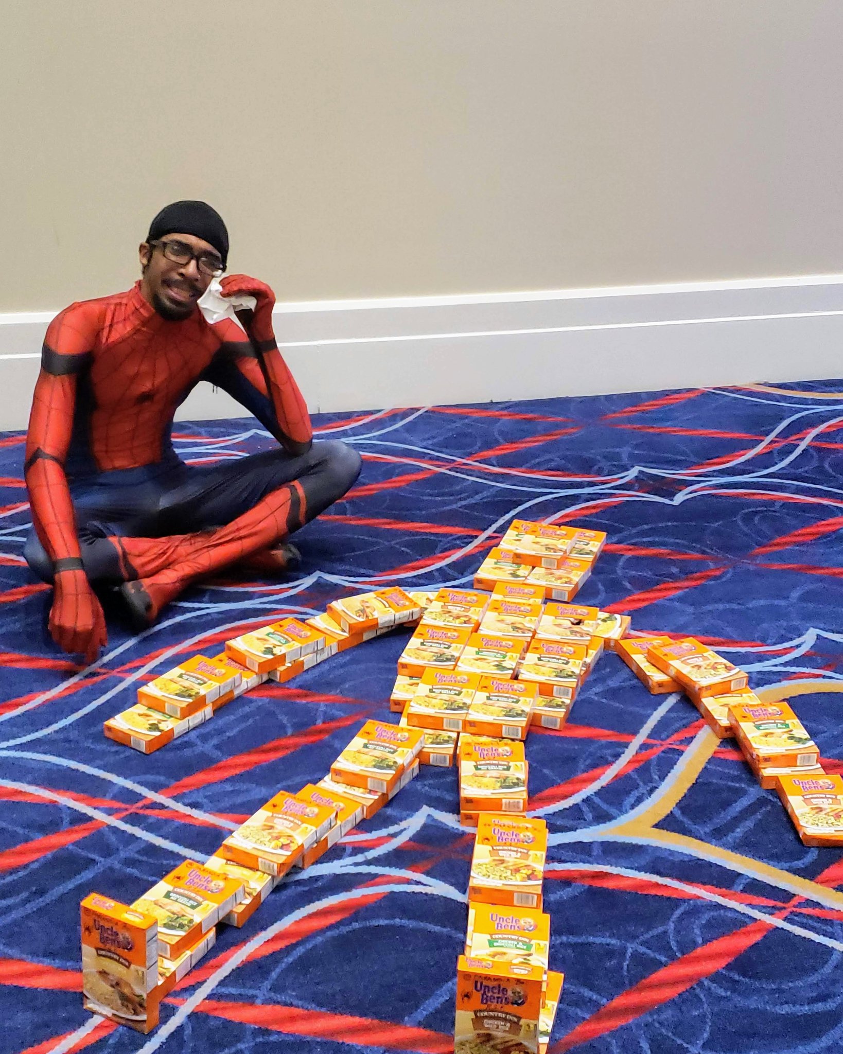 Uncle Bens Rice Spiderman