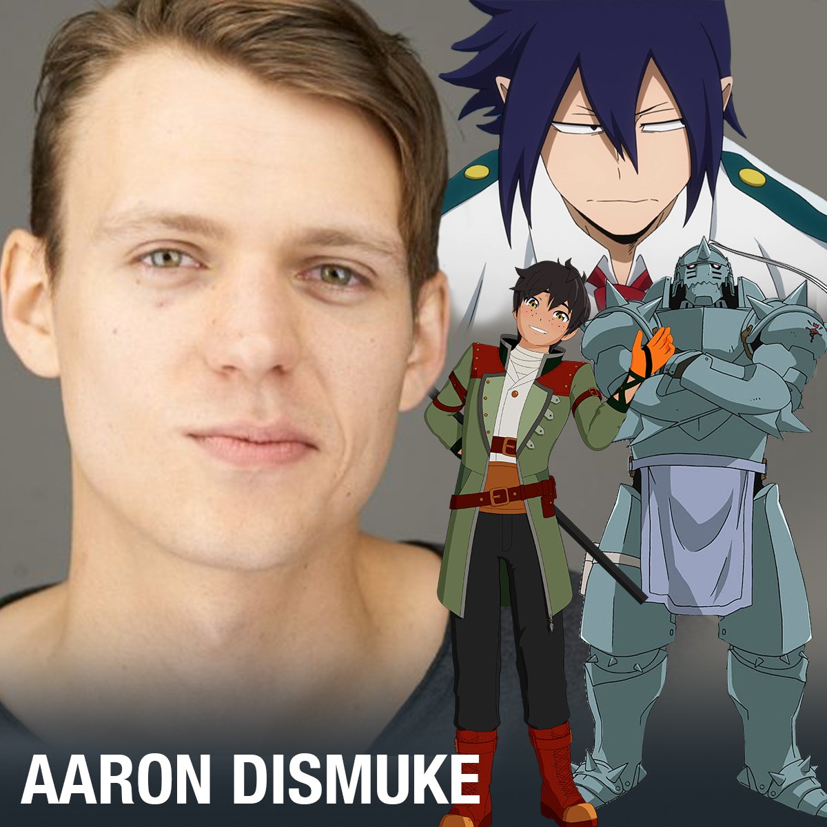 Aaron Dismuke Characters