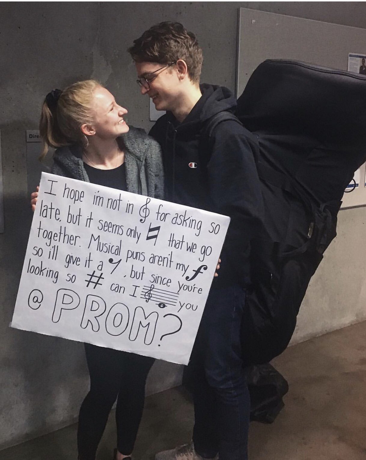 Michelle Borthwick on X When a singer asks a tuba player to Prom promposal choir band CollingwoodCavs HandsworthHSS sefulton https t 5rwDbiYzju X