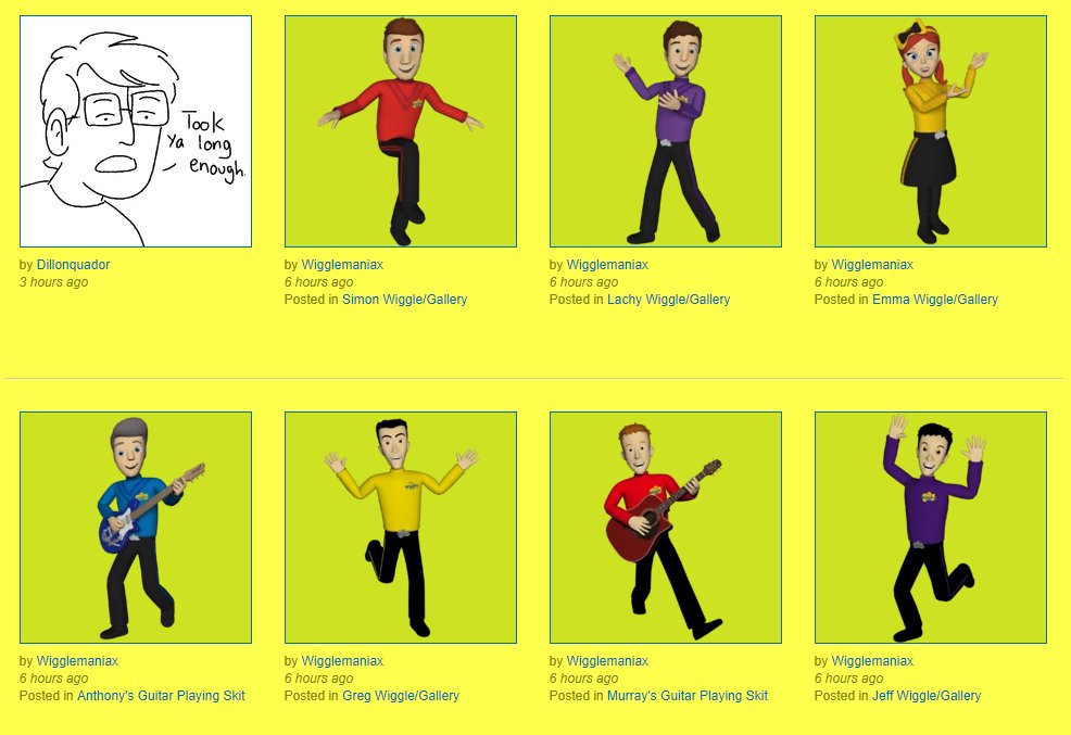 Wiggles Greg Gallery