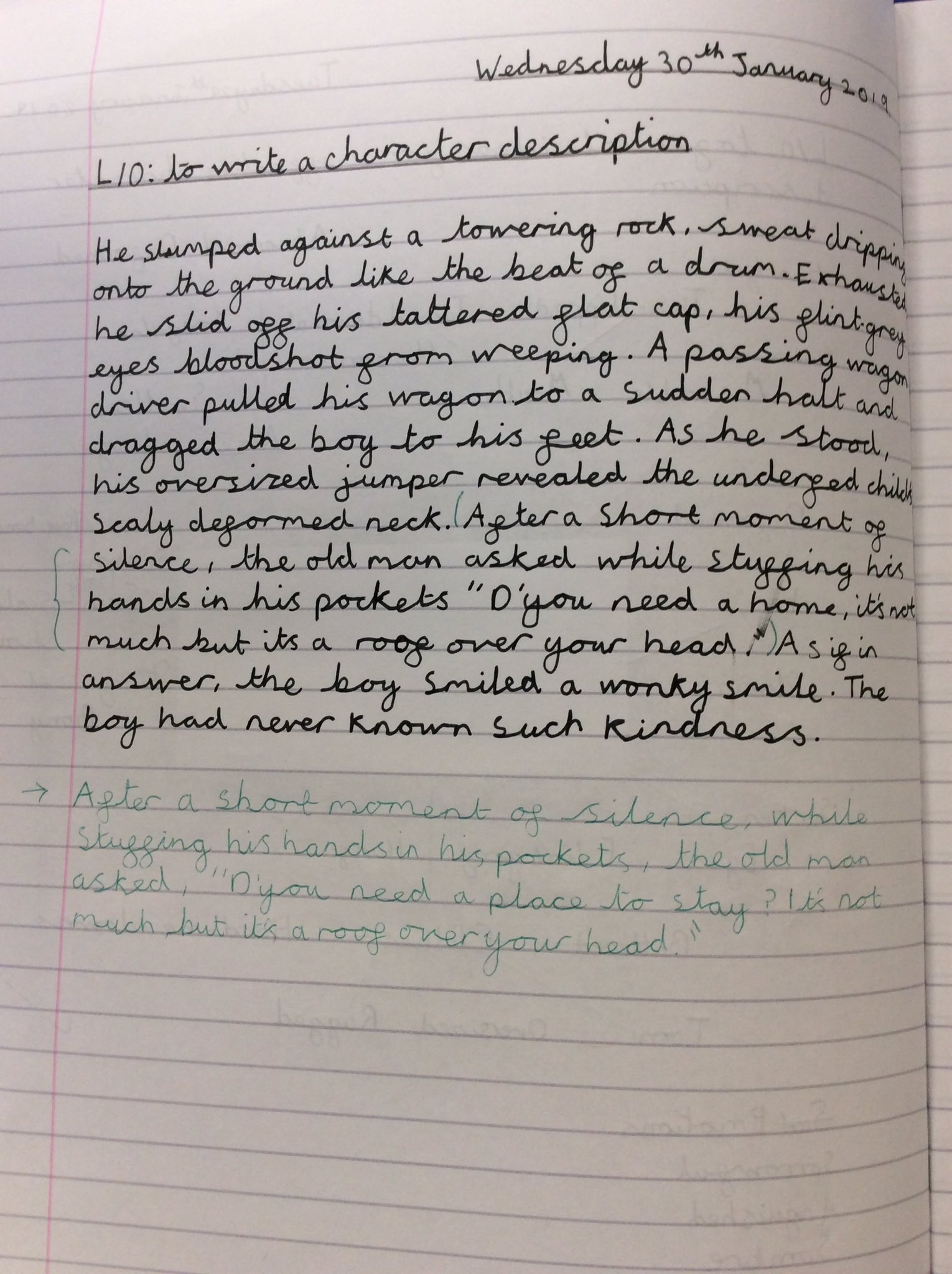 Year 4 Descriptive Writing - Boothferry Primary School