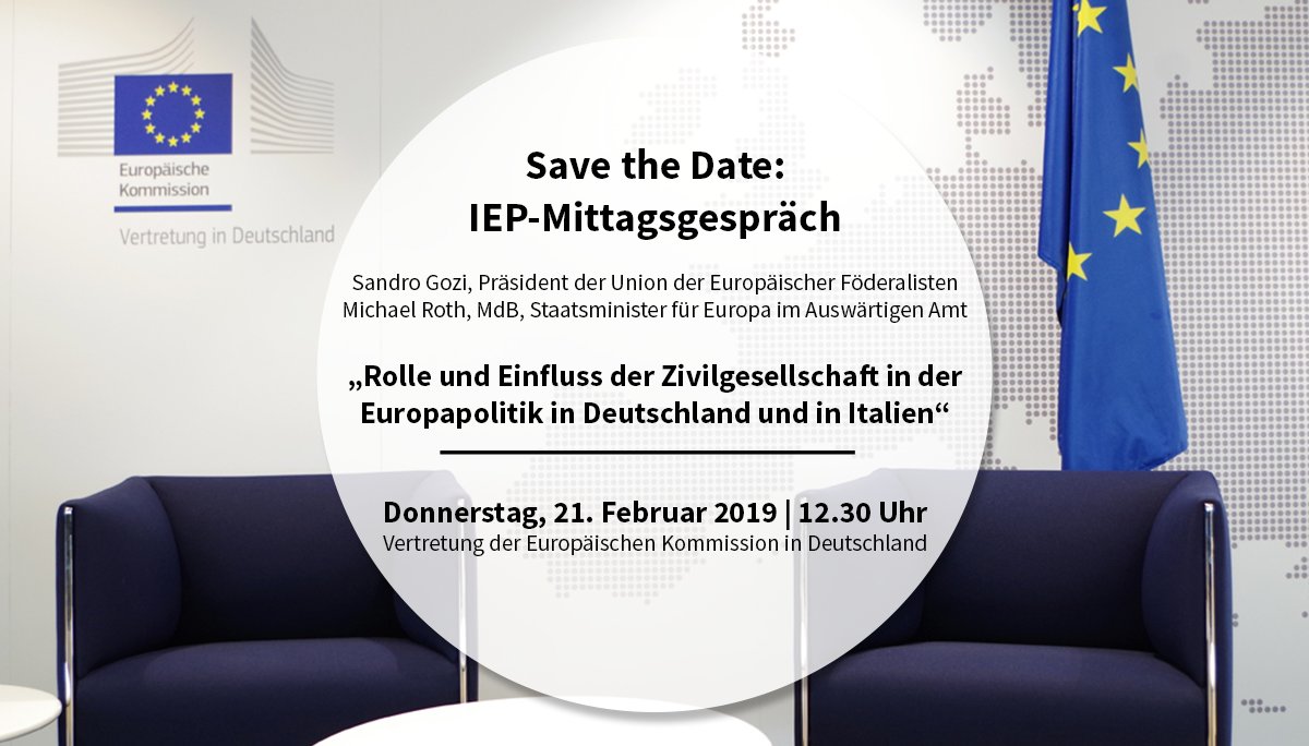 IEP-Berlin on Twitter: "Unser erstes #Mittagsgespräch 2019 knüpft ...