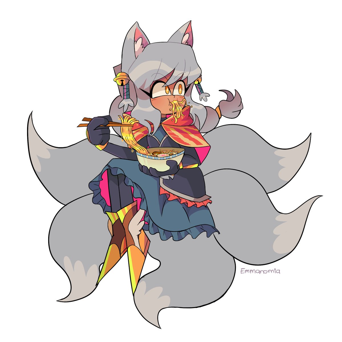 「Commission done for @Tonkotsu_Shoyuu 」|Emmanomia / COMMISSIONS CLOSEDのイラスト