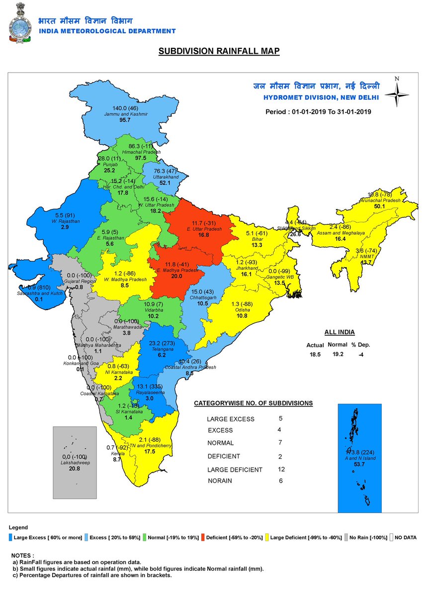 Indian Map Temperatures Temperature Projections And Heatwave