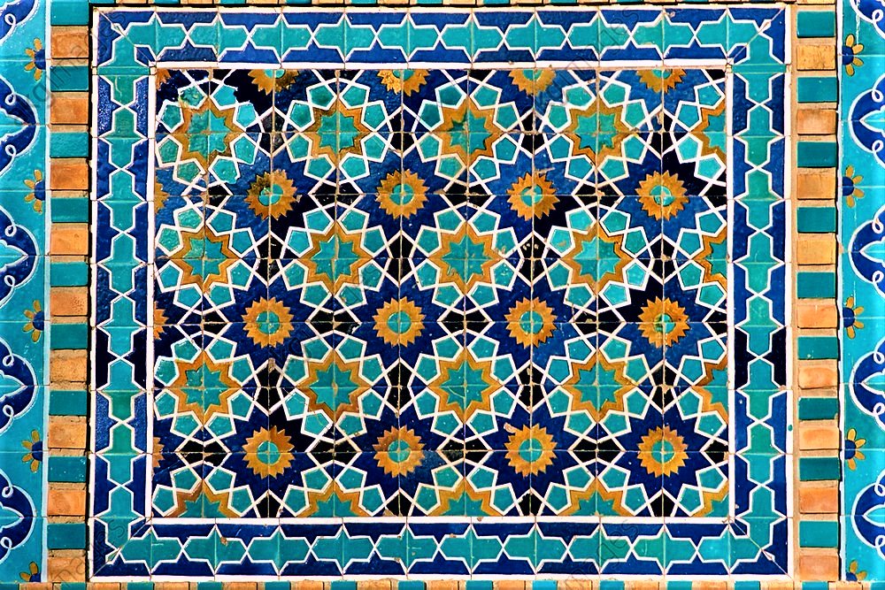 Blue Mosque Tiles