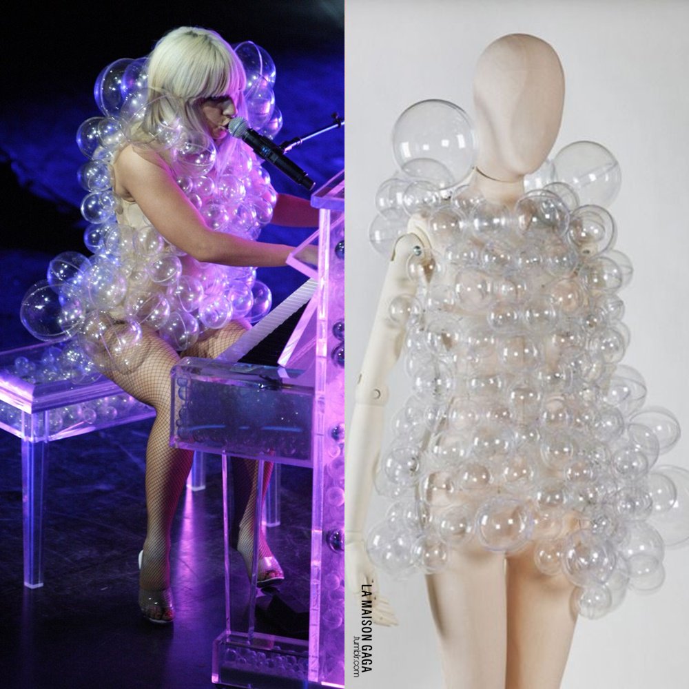 Lady Gaga Bubble Dress
