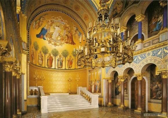 Neuschwanstein Castle Throne Room 16 Inside Neuschwanstein Castle